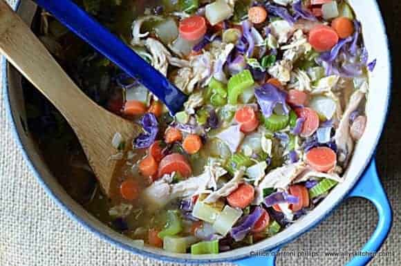 eastern european chicken cabbage soup | cabbage soup | chicken soup