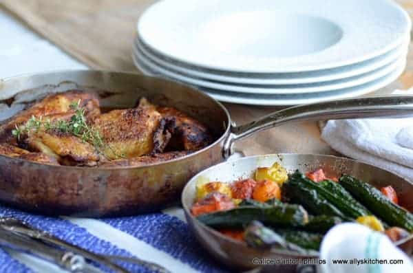 spicy smoky chicken & veggies|chicken recipes|ally's kitchen