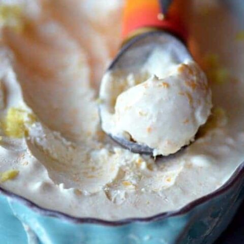 Orange Ginger Ice Cream | Ice Cream Recipes | Ally's Kitchen