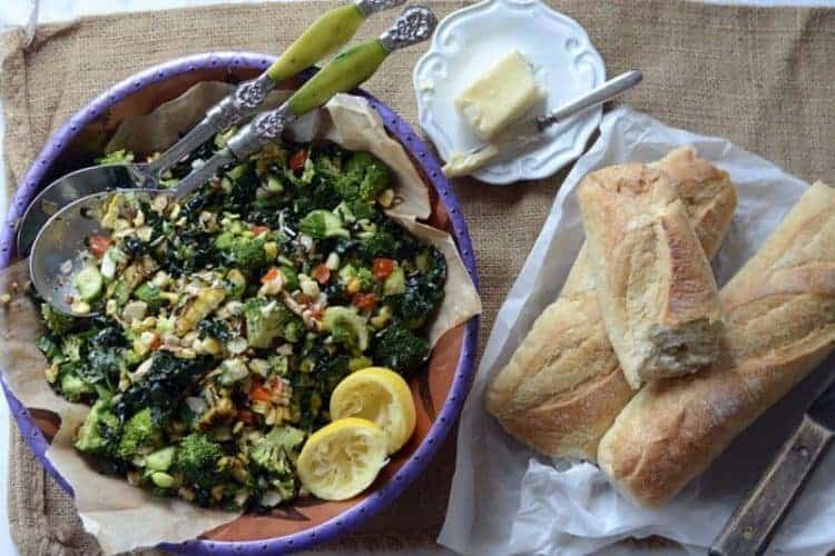 appalachian cucumber buttermilk salad | cucumber salad | cucumbers