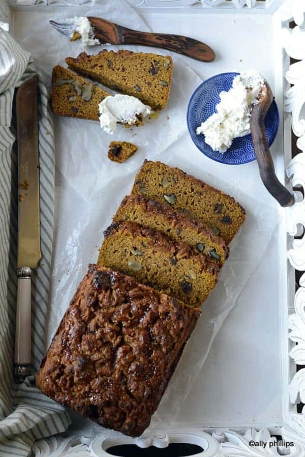 Pumpkin Fig Date Nut Bread | Fig Bread | Fig Bread Recipe