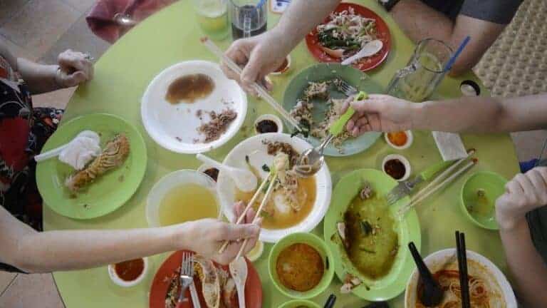 breakfast singapore hawker style | singaporean food | hawker food