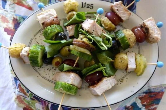 Quick Dinner Bites | Super Easy Appetizers | Appetizer Kabobs