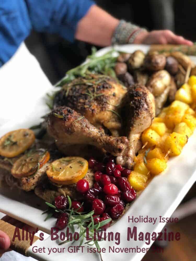 ally's boho living magazine behind-the-scenes | ally's magazine