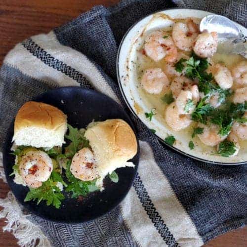 Sriracha Shrimp Sliders | shrimp sliders | shrimp recipes