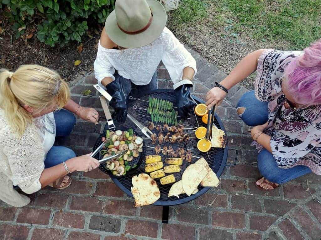 girls' night grilling: an unforgettable feast with kingsford charcoal ...