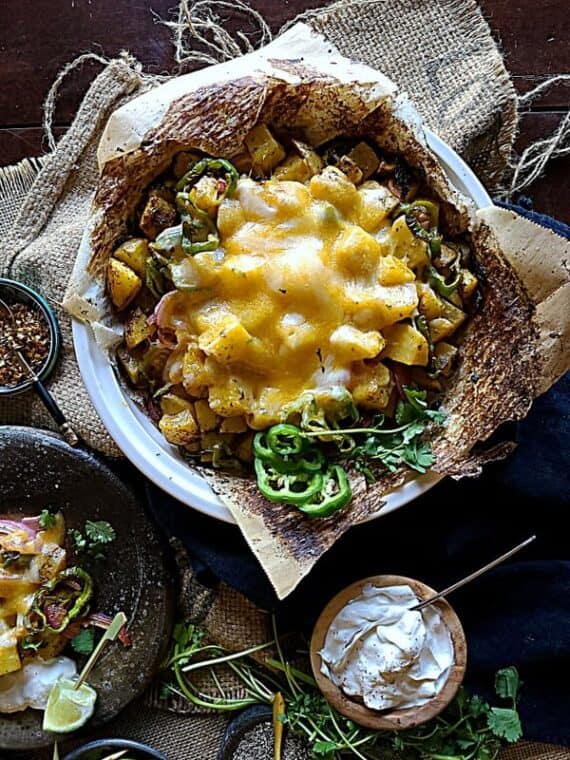 Easy Cheesy Cuban Mojo Potatoes | Cuban mojo potatoes | mojo potatoes