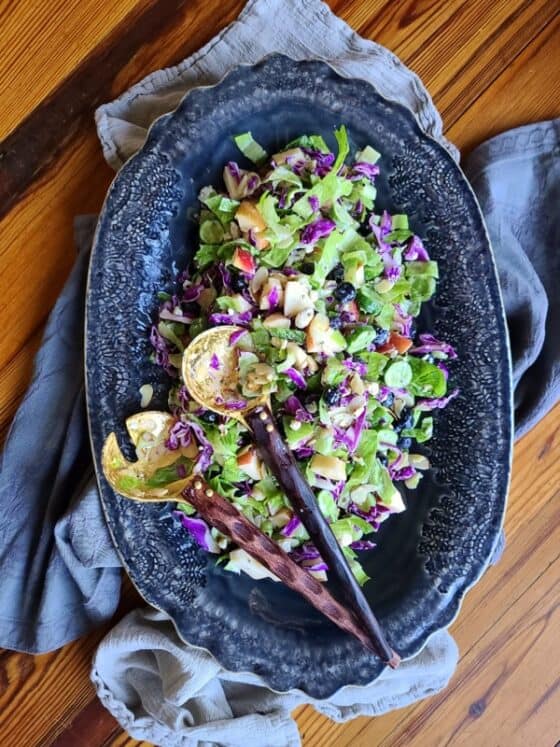 The Best Purple Cabbage Salad | purple cabbage salad | red cabbage