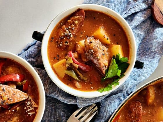 Easy Witches Brew Dinner Stew [ stew recipe | Halloween recipes