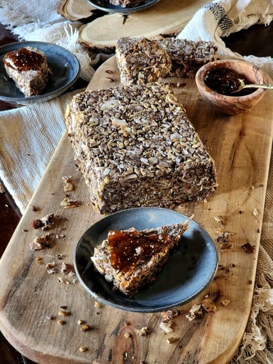 Easy Nut and Seed Bread | nut bread | GF bread | nut seed bread