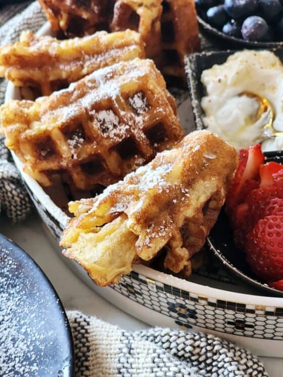 Easy Dessert Waffle Recipe | waffles | dessert waffle | easy waffles