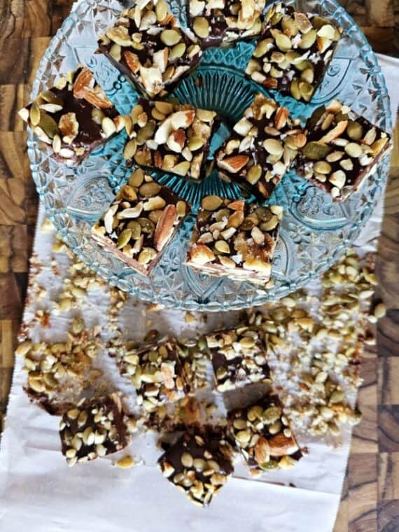 Freezer Protein Fudge | chocolate fudge | bone broth fudge