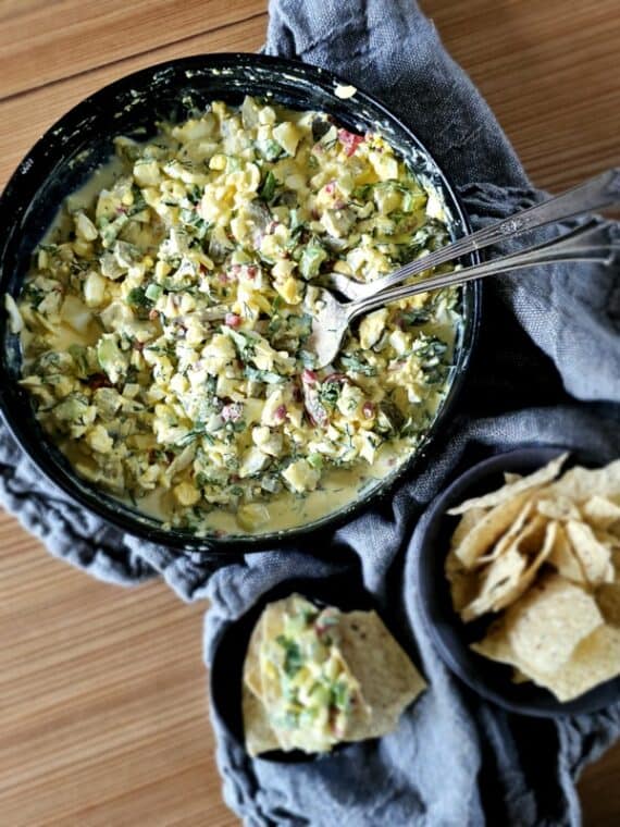 Dill Pickle Egg Salad | dill pickle egg salad | egg salad