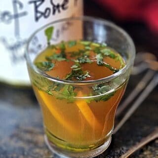 Healing Bone Broth for Sipping | bone broth | sipping bone broth